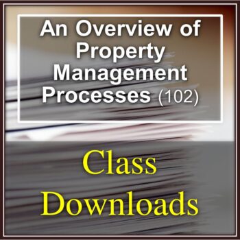 An Overview of Property Management Processes 102 (Basic) - Training ...